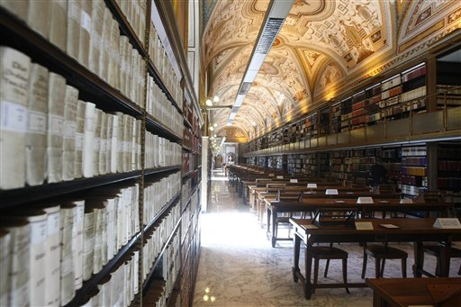 Vatican library reopens after 3-year restoration