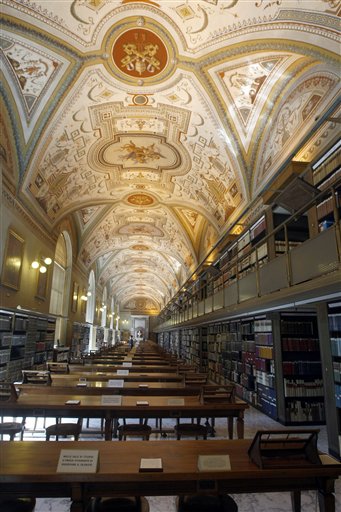 Vatican library reopens after 3-year restoration
