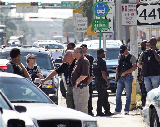 2 officers, suspect killed during Miami shootout