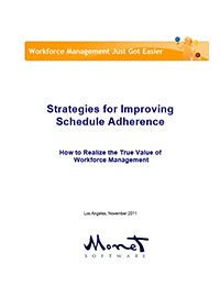 Strategies for improving schedule adherence: how to realize the true ...