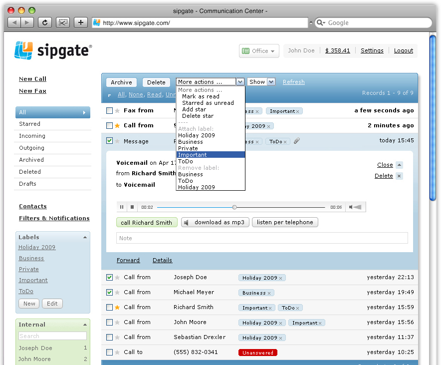 Free VoIP Service from sipgate One-Ups Skype, Adds Cool Features