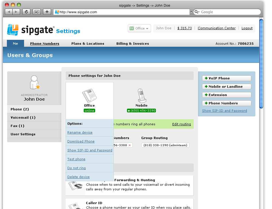 Free VoIP Service from sipgate One-Ups Skype, Adds Cool Features
