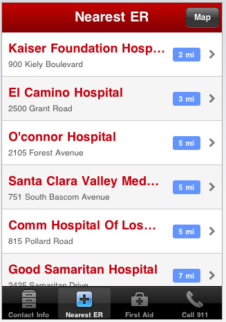 First Choice ER Unveils LBS-Based Emergency Medical Treatment iPhone App