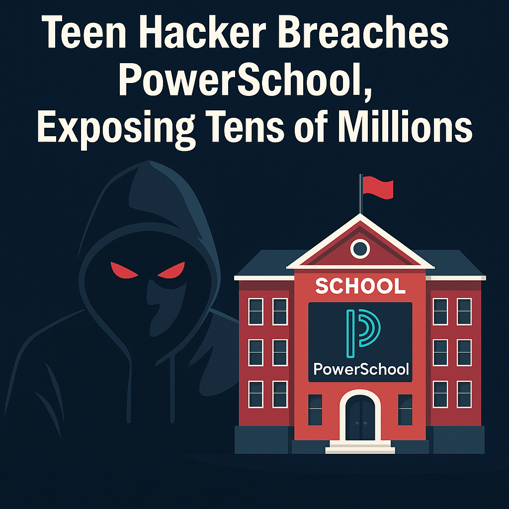 Teen Hacker Breaches PowerSchool, Exposing Tens of Millions