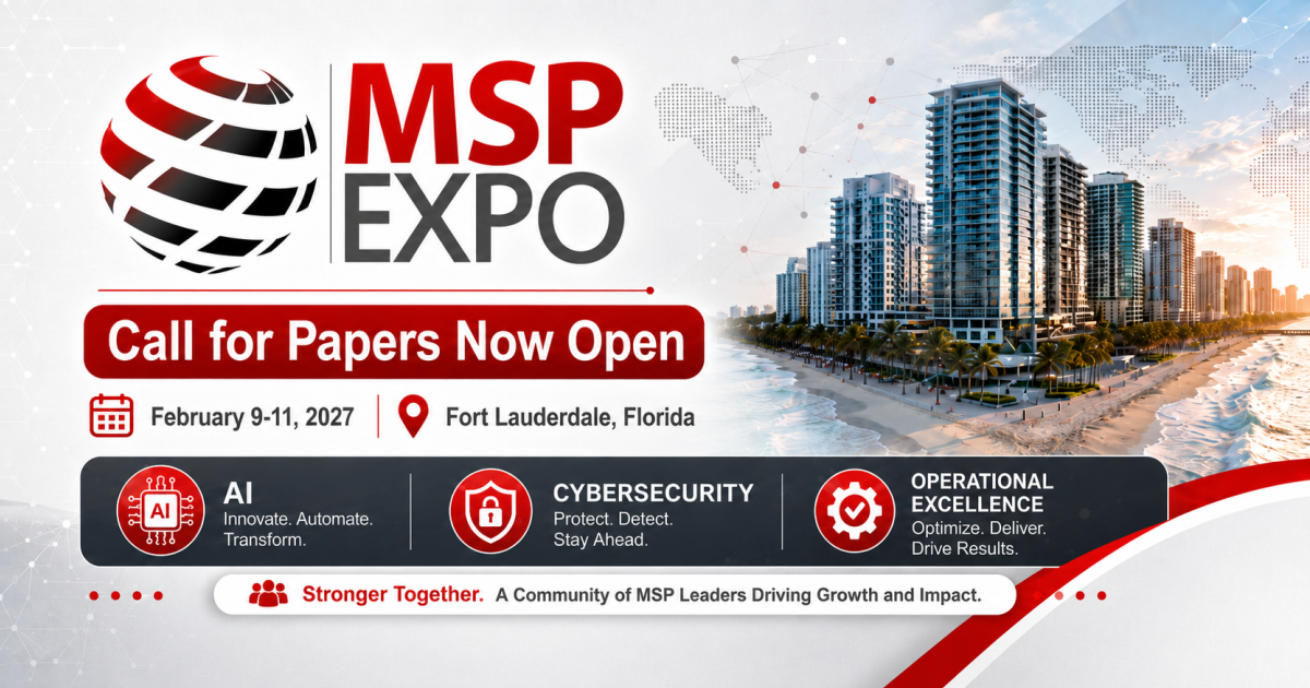 MSP Expo 2027 Announces Call for Papers Focused on AI-Powered ...