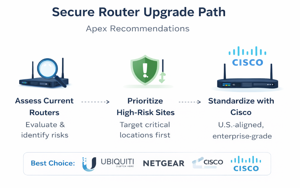 New U.S. Router Policy Causes Businesses to Reconsider Current Tech